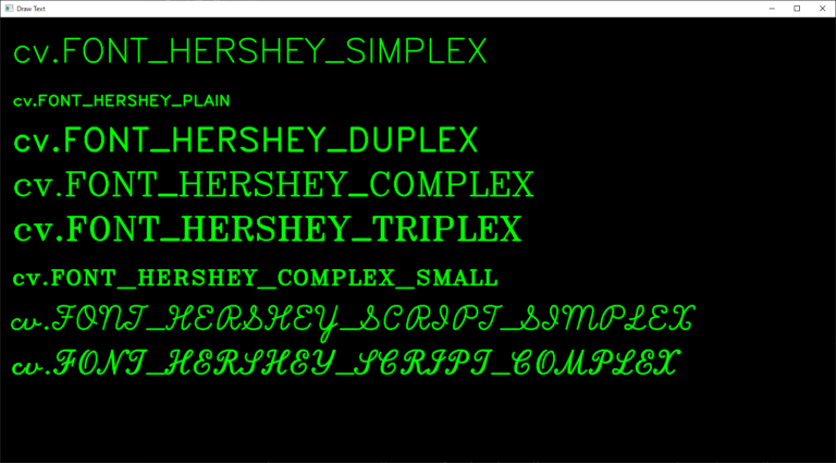 【Python入門】画像に文字を書き込む【OpenCV/putText関数】 | 気ままなシュミログ